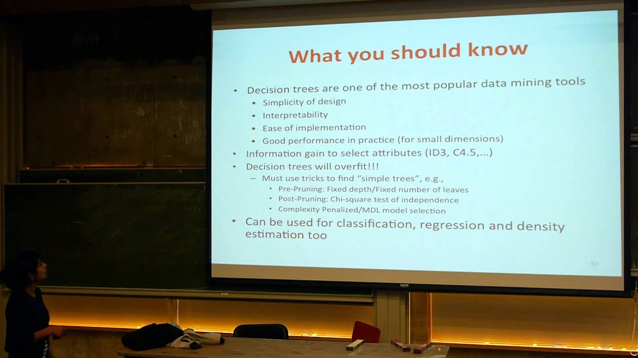 10-701 Machine Learning Fall 2014 - Lecture 13 - YouTube