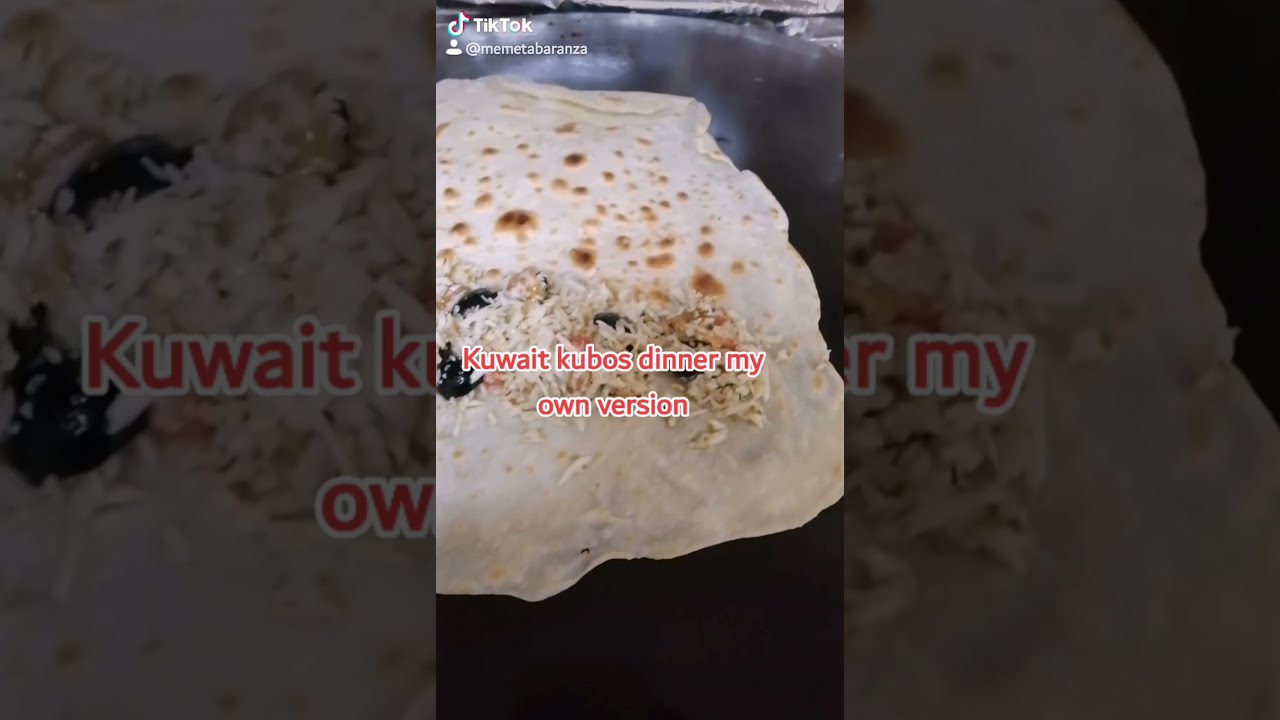 KUWAIT KUBOS FOR DINNER MY OWN VERSION - YouTube
