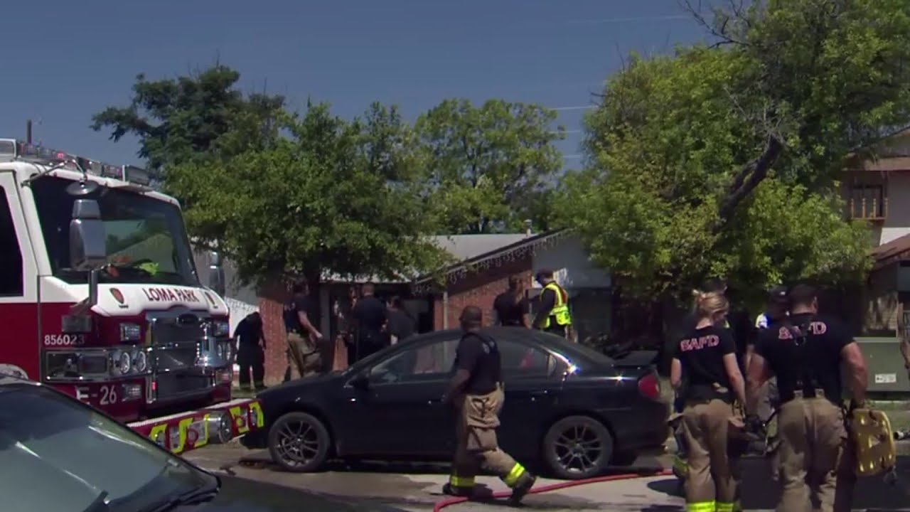 Neighbors help family escape house fire; no reported injuries, SAFD ...