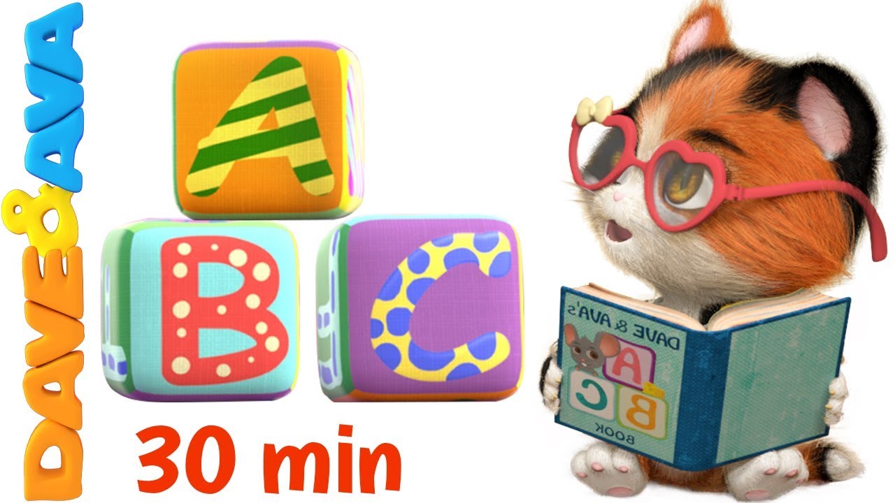 📚ABC Song | Baby Songs & Nursery Rhymes by Dave and Ava 📚 - YouTube