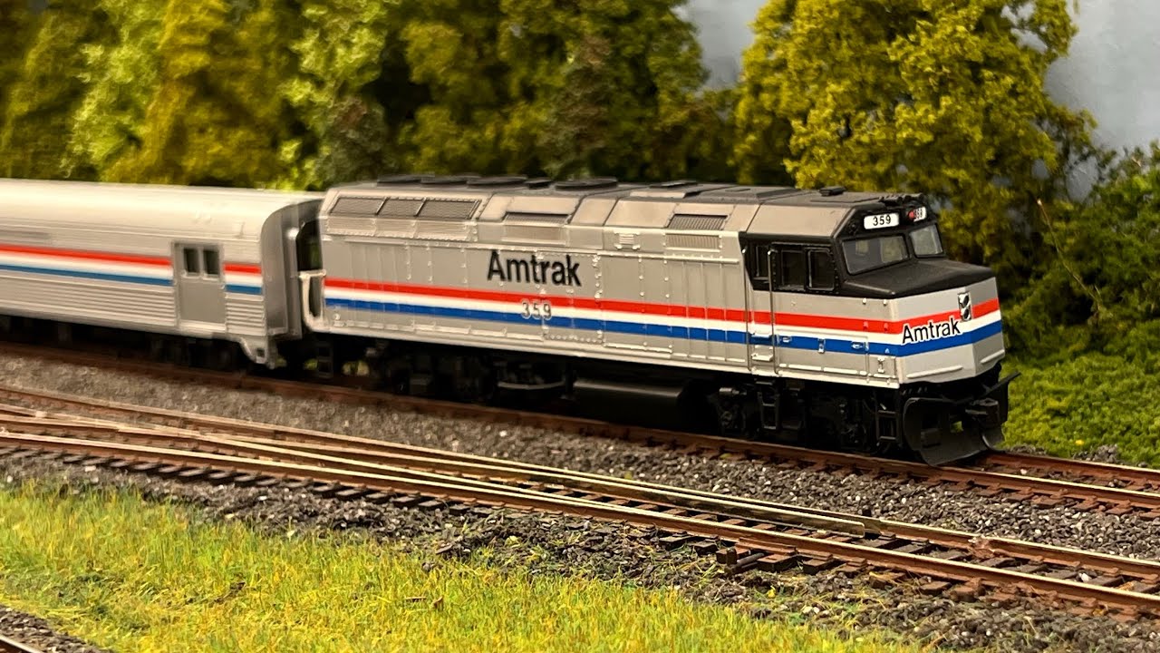 1970s Amtrak HO scale October - YouTube