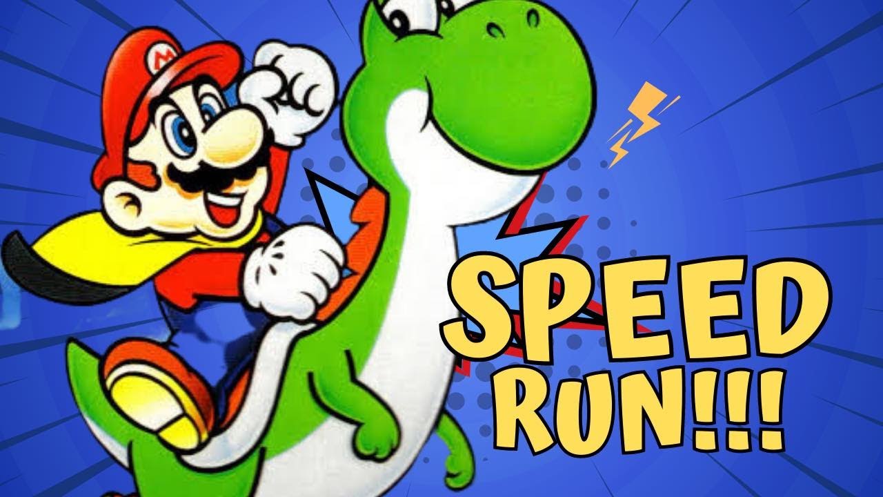 Epic Super Mario World Speedrun Live! [New Record Attempt!] - YouTube