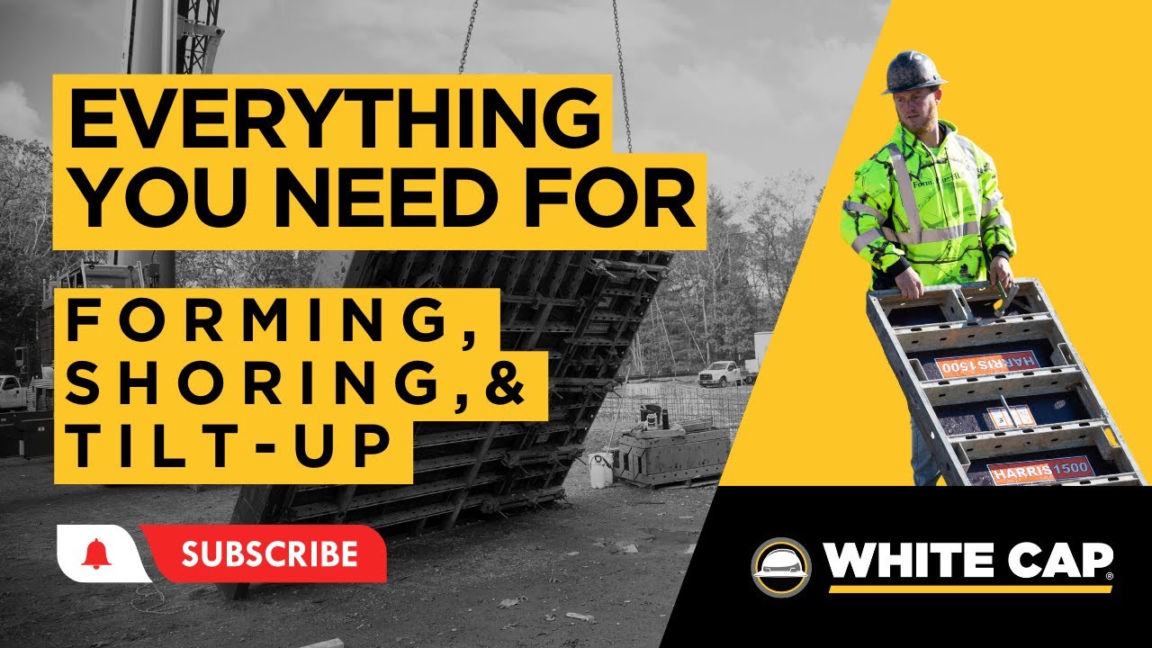 Get Everything You Need for Forming, Shoring and Tilt Up Projects - YouTube