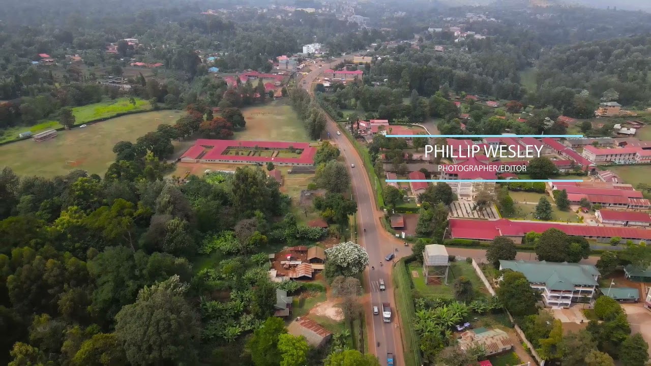 Meru-Maua Road drone footage. - YouTube