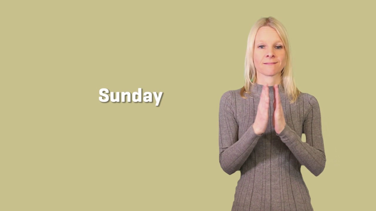 Everyday signs BSL: British Sign Language for Cinemas - YouTube