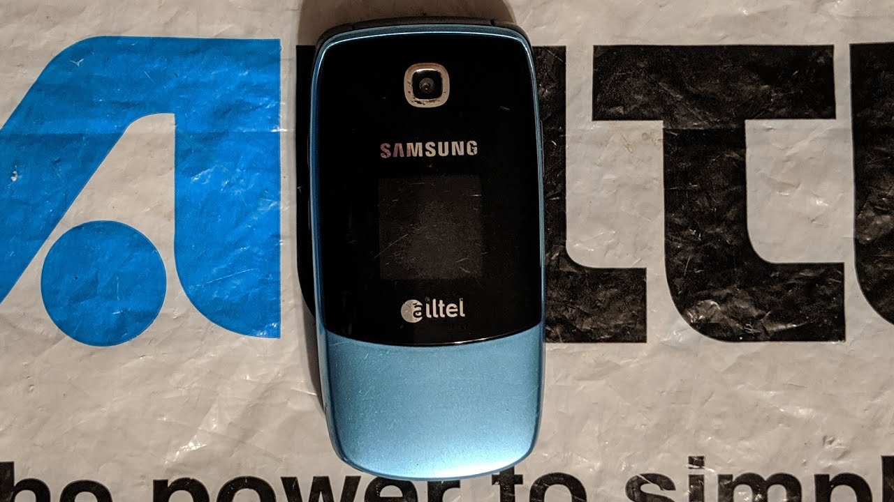 Alltel Wireless Samsung Myshot (SCH-R430) - YouTube