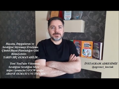 Hayat Çok Kısa. Sevdiklerinize Sevdiğinizi söyleyin.