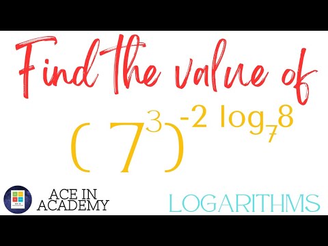 Find the value of this expression | Logarithms | Standard level problem - YouTube
