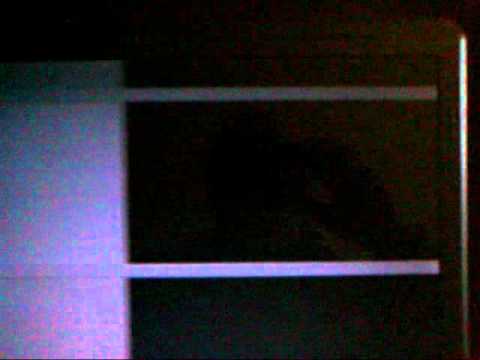 HP Laptop Display problem Half white, half black screen. - YouTube