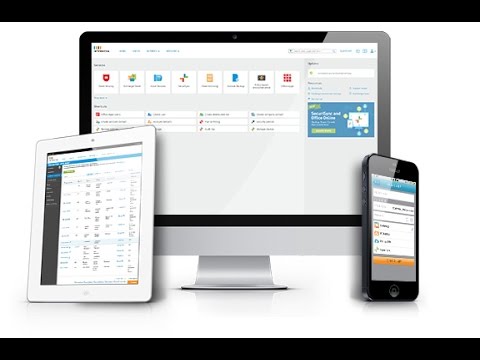 Intermedia's HostPilot administrative control panel - YouTube
