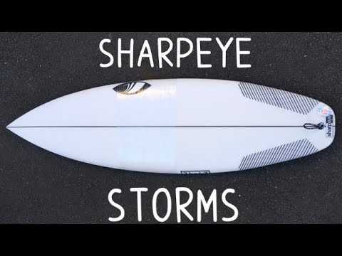 【サーフボード】SHARPEYE STORMS シャープアイ ストームズ 中級者が乗ったらどうか？【サーフィン】 - YouTube