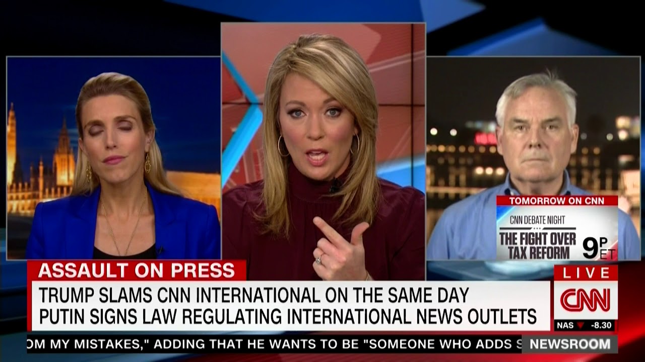 Ben Wedeman and Clarissa Ward with Brooke Baldwin on Trump's CNNi ...
