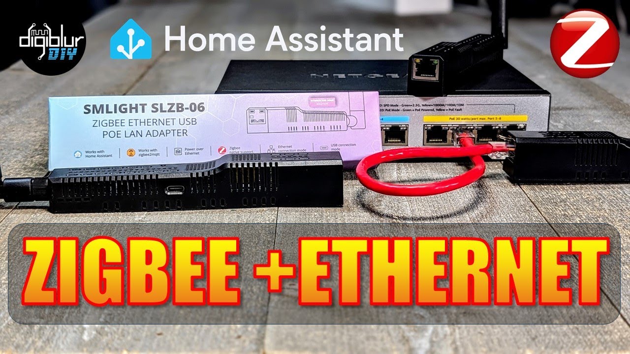 Zigbee PoE Adapter Review & How To with Home Assistant and More - YouTube