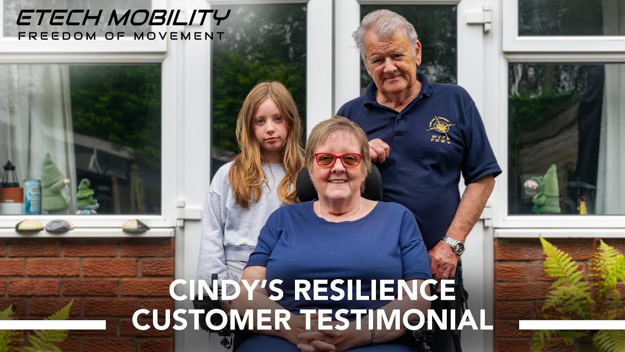 Customer Testimonial - Cindy's Resilience | Etech Mobility Freedom Pro ...