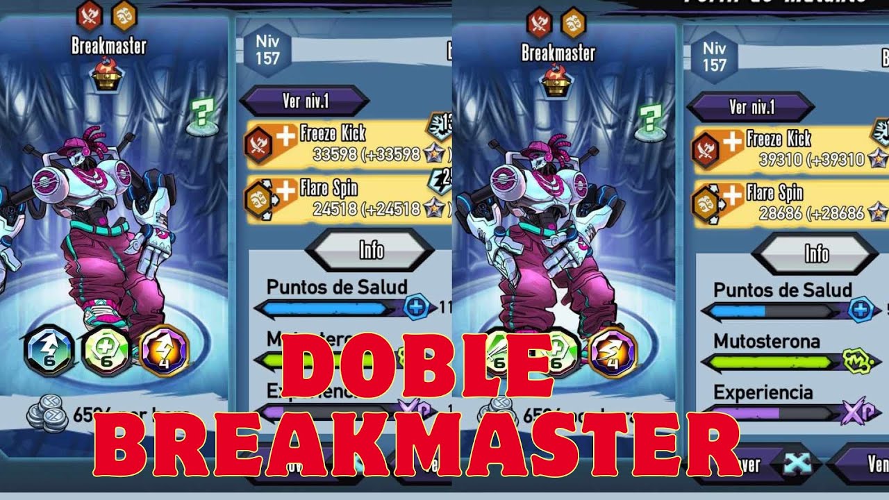 JUGANDO CON 2 BREAKMASTER / MGG - YouTube