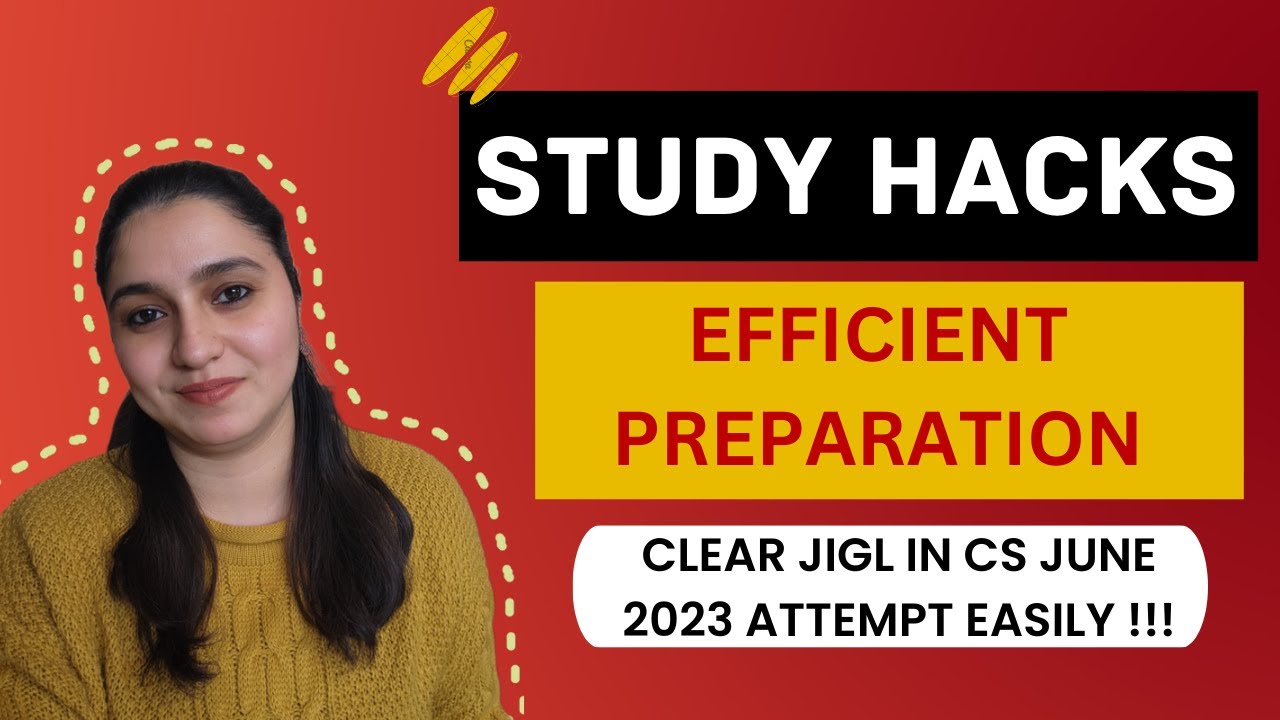 Study Tips to Clear JIGL in CS June 2023 EASILY - Smart Work, NOT Hard ...