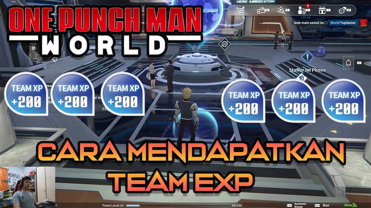 5 CARA MENDAPATKAN TEAM EXP | ONE PUNCH MAN WORLD - YouTube