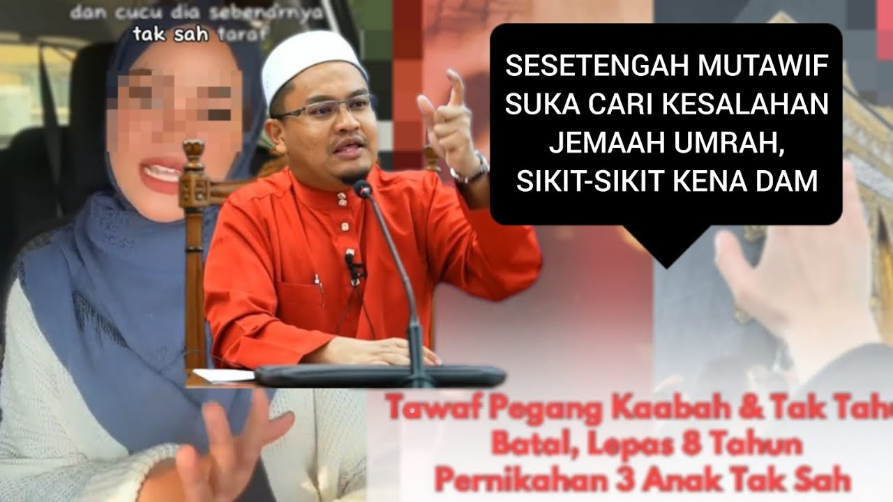 Hati-Hati Memilih Mutawif Umrah - Ustaz Rizal Azizan - YouTube