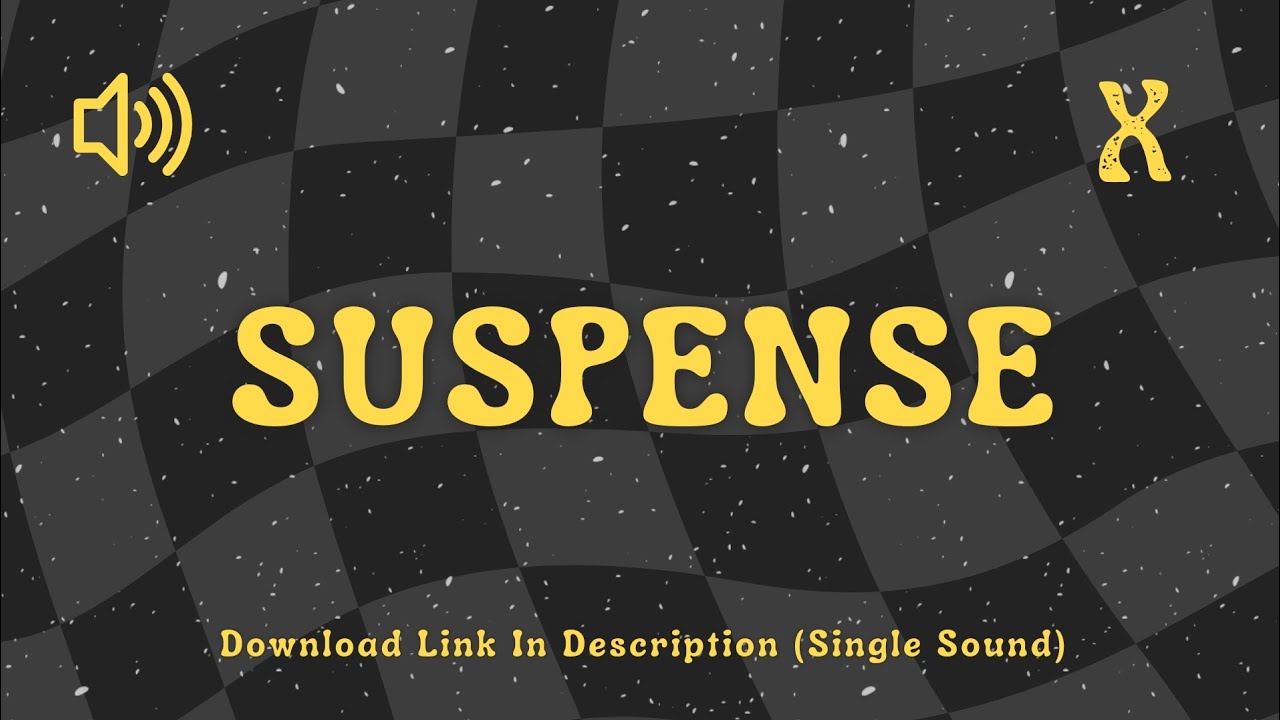 Suspense - Sound Effect No Copyright - YouTube