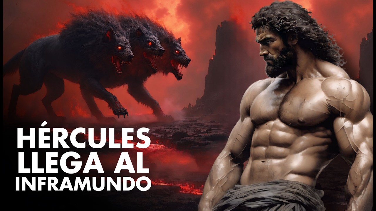 Hércules vs. Cerbero: El Combate Épico en el Inframundo | Mitología ...