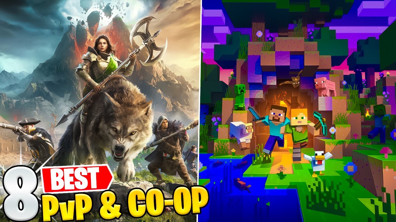 8 Best Open World Games For Both PvP And Co Op - YouTube