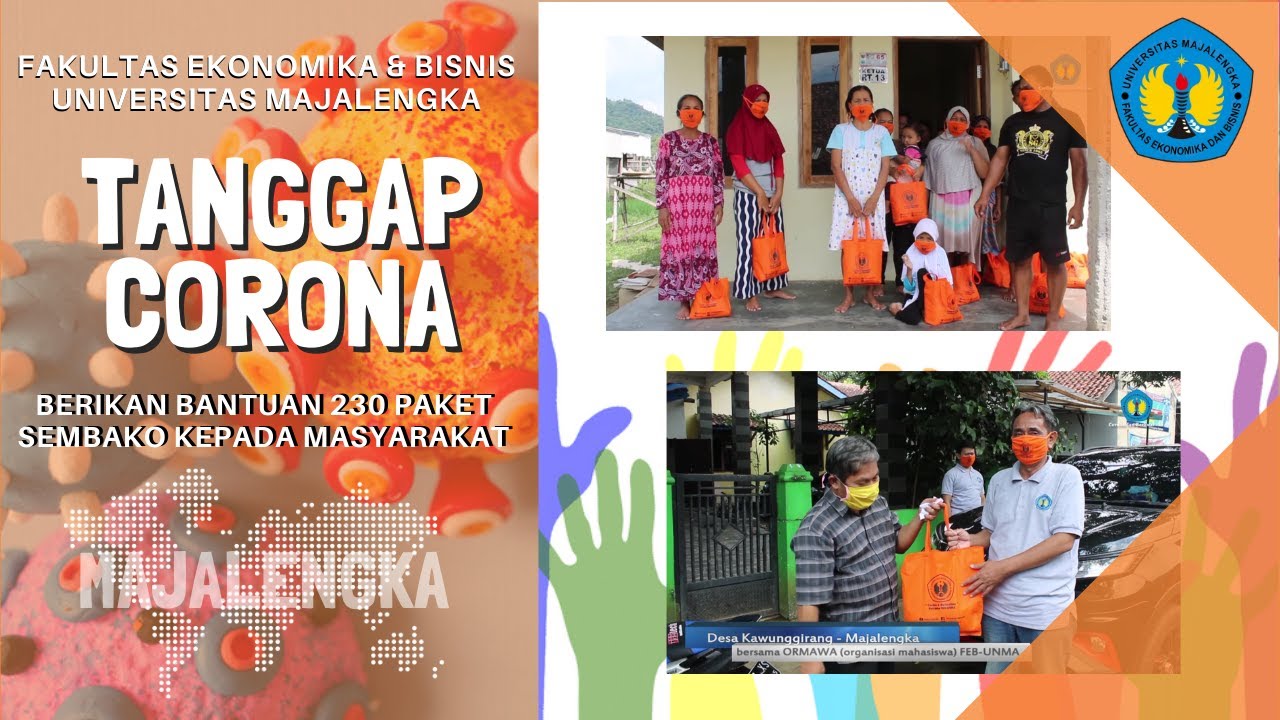 FEB - UNMA Tanggap Corona, Berikan Bantuan Paket Sembako Kepada ...