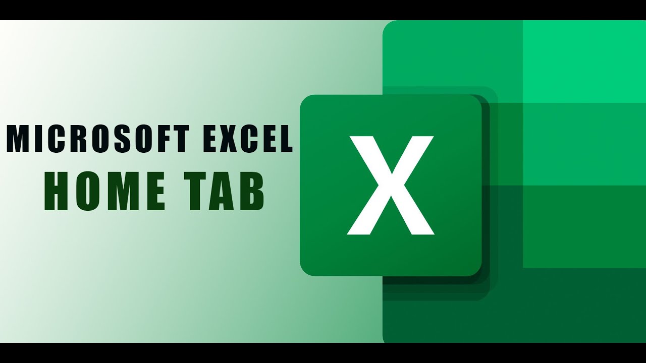 Ms Excel Home Ribbon | Excel 2021 | IT Park Online - YouTube