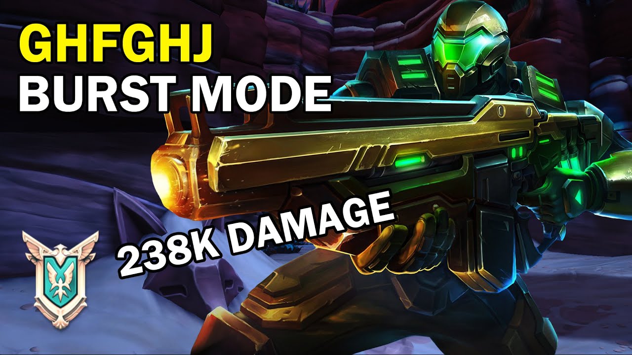 238K Damage GHFGHJ Viktor Paladins Competitive (Master) BURST MODE ...