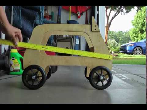 Sailplane dolly launcher - YouTube