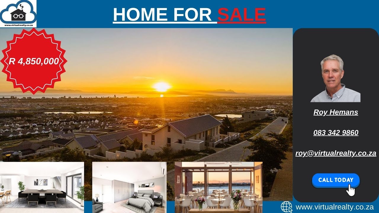 Home For Sale in Fairhaven Country Estate, Dennegeur, Somerset West R ...