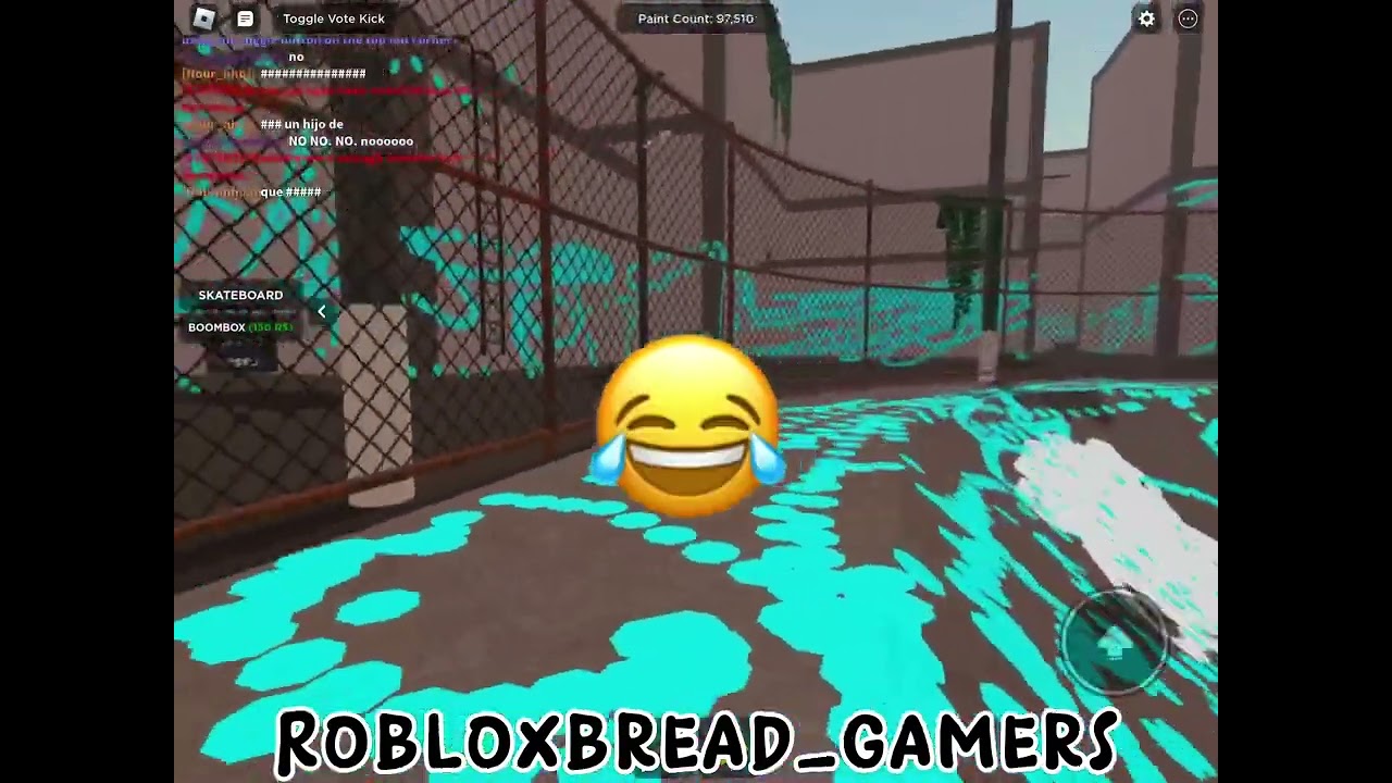 When someone is really serious about scribbling in Roblox spray paint 😂 ...