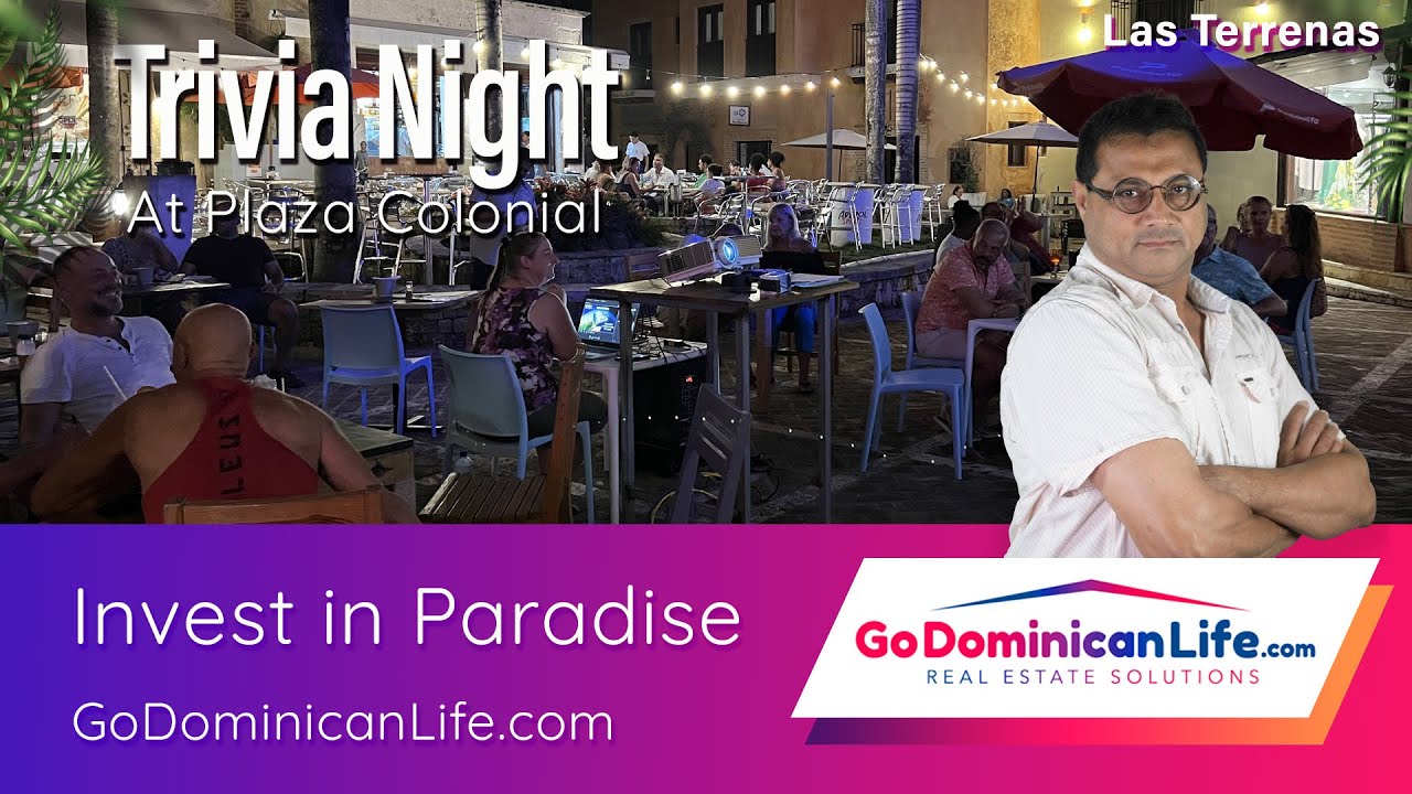Trivia Night at Plaza Colonial | Go Dominican Life - YouTube