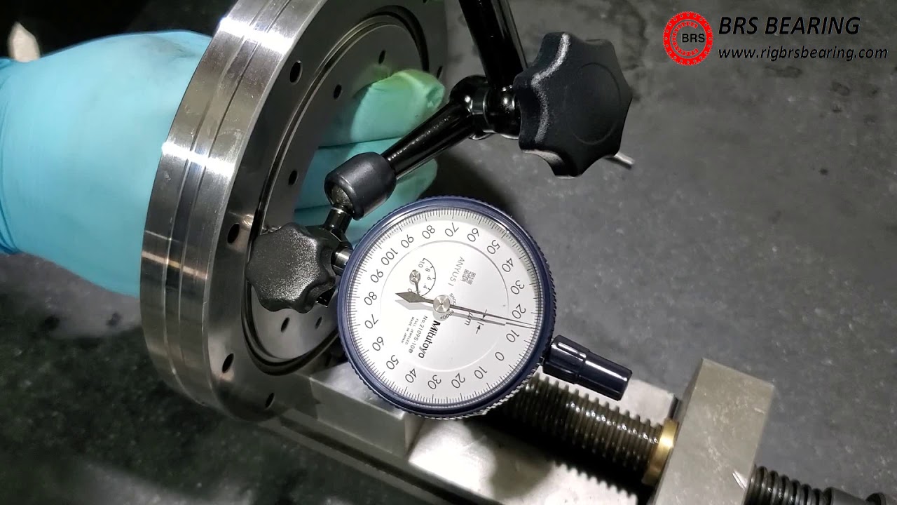 RU124X Bearing USP Grade Axial Run-out Test of Inner Ring (Bearing ...