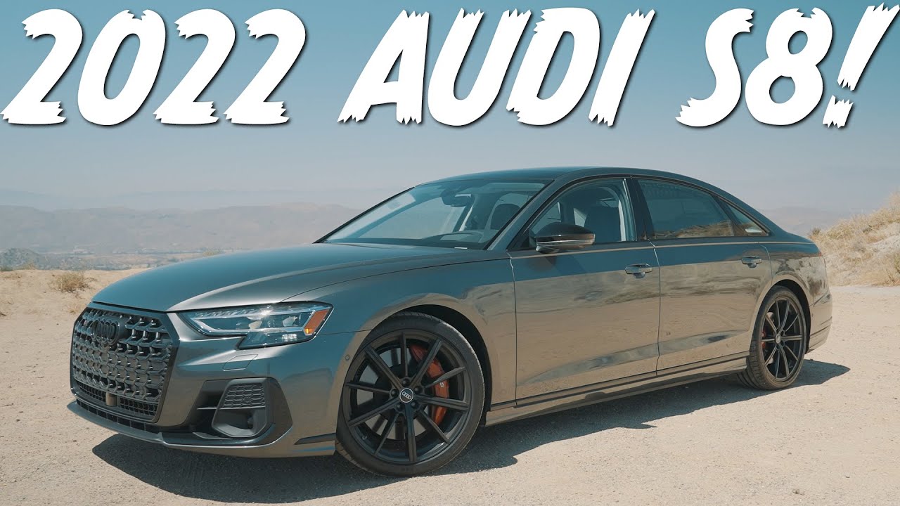 2022 Audi S8: The large, luxury rocket Sled is better than ever! - YouTube