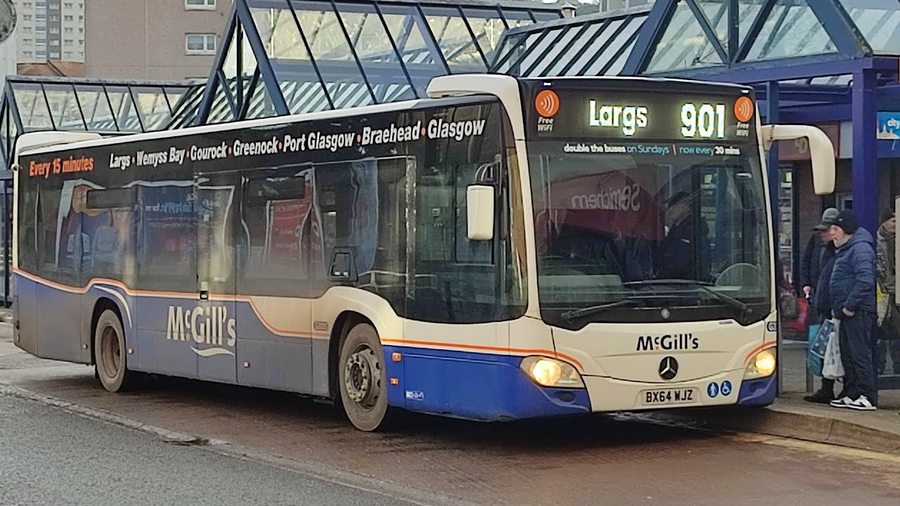 *Kickdowns* McGill's G3333 Mercedes-Benz Citaro O295 (BX64 WJZ) - YouTube