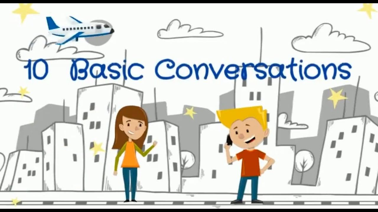 10 Basic conversations (Percakapan dasar) - YouTube