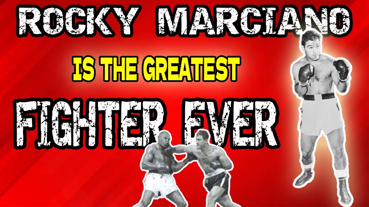 Rocky Marciano Is The Greatest Fighter Ever. - YouTube
