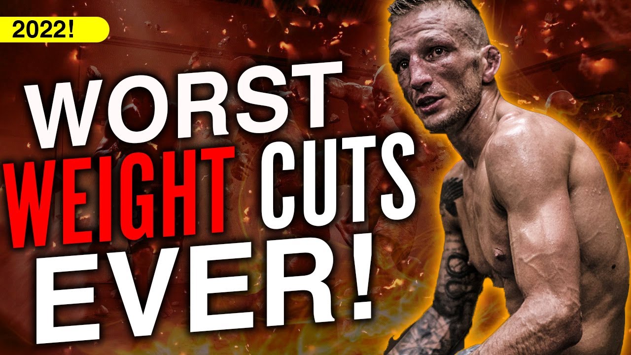 TOP 10 Most DANGEROUS Weight Cuts in MMA History - YouTube