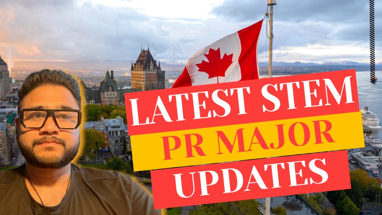 BAD NEWS for STEM PR Category | Major Announcement for Canada PR | PR ...