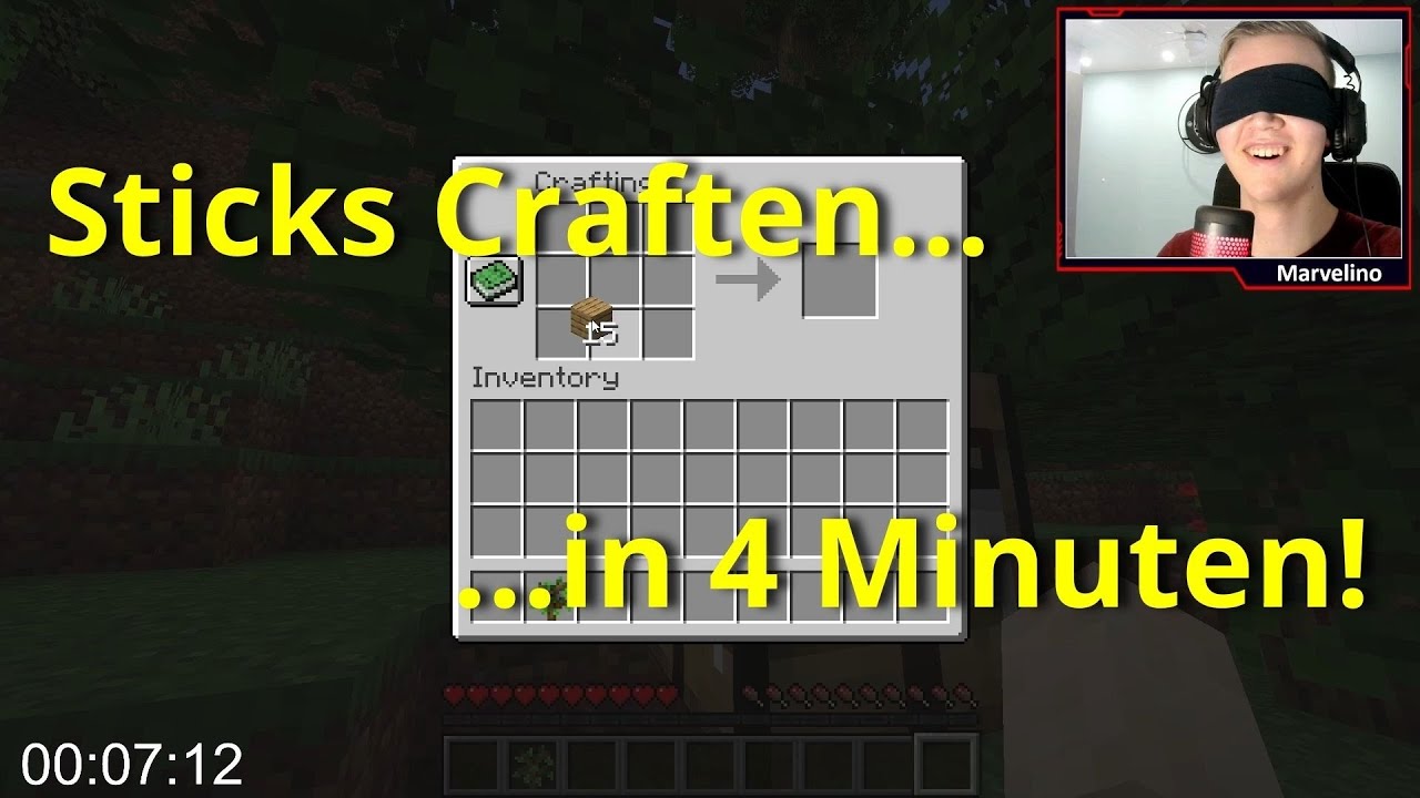 How to: Sticks in 4 Minuten craften (feat. HamsterBamster) - YouTube