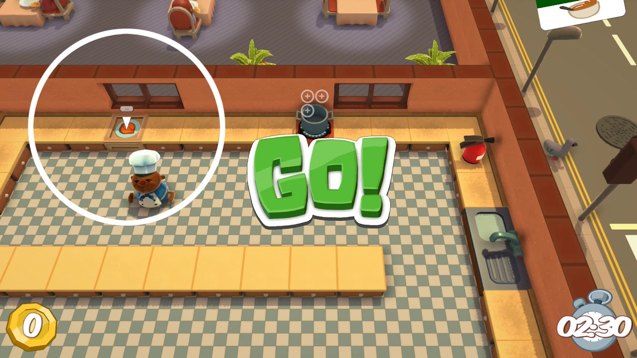 Overcooked Gameplay PC - Cooking Game In Restaurant - YouTube