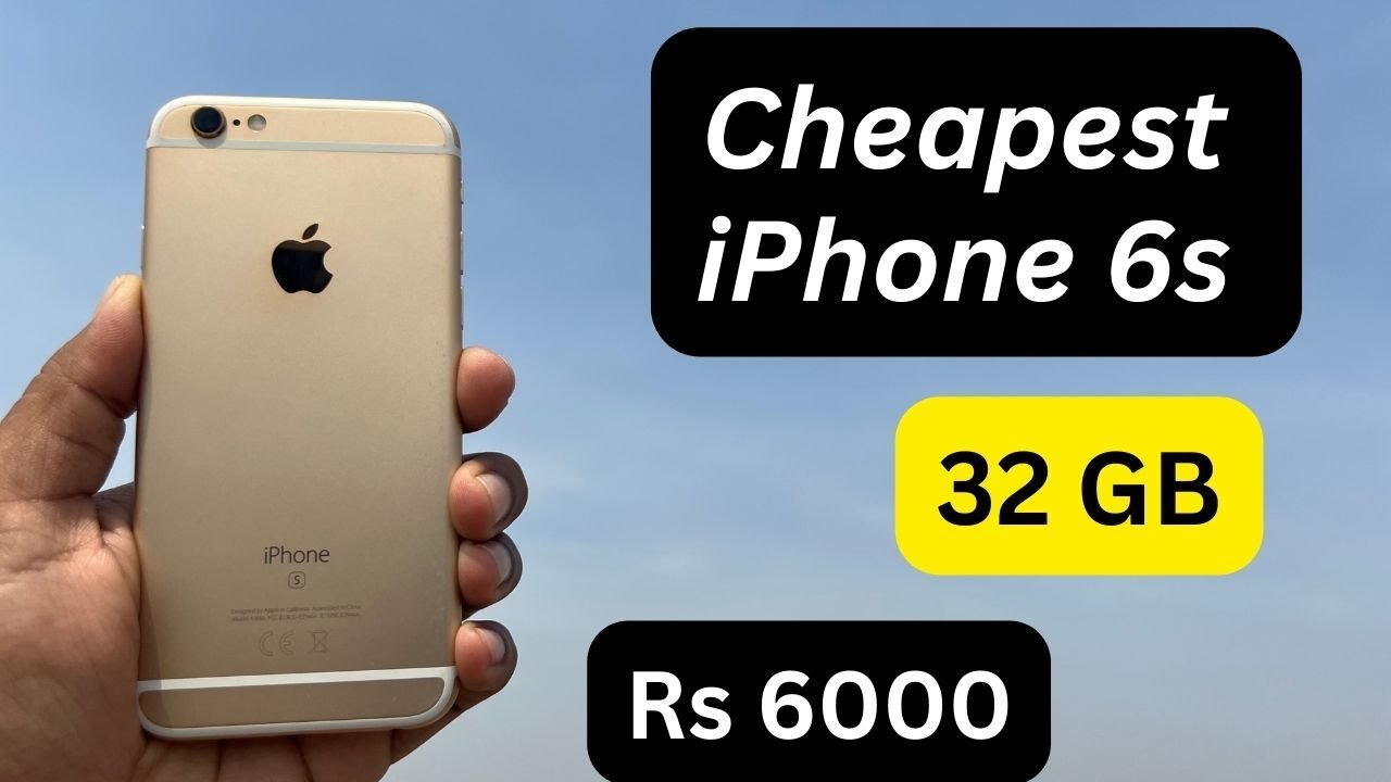 Cheapest iPhone 6s only Rs 6000 ! Cheapest iPhone Market in Delhi - YouTube