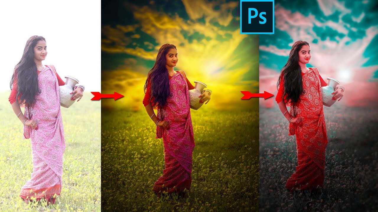 Camera Row Color Edit Adobe Photoshop CC Tutorial 2021 | Best Photo ...