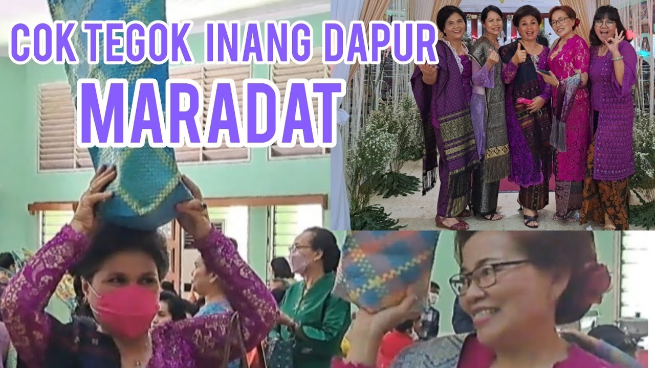 Adat batak paling asyek, setelah pandemi jadi ajang reuni keluarga ...