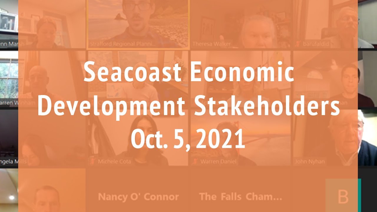 Seacoast Economic Development Stakeholders - Oct. 5, 2021 - YouTube