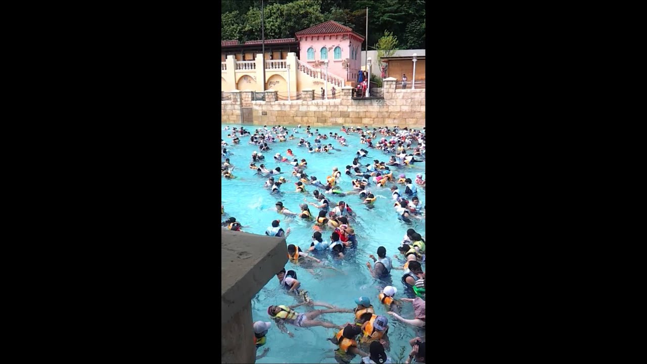 Caribbean bay wave pool - YouTube