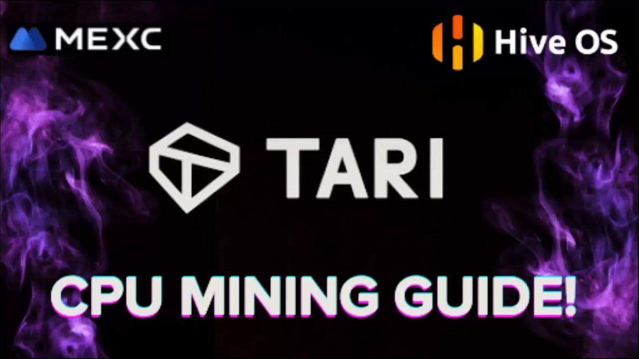 TARI CPU MINING PROFIT! Quick & Easy Linux HIVEOS CLI Mining Tutorial + Pool + Wallet! - YouTube