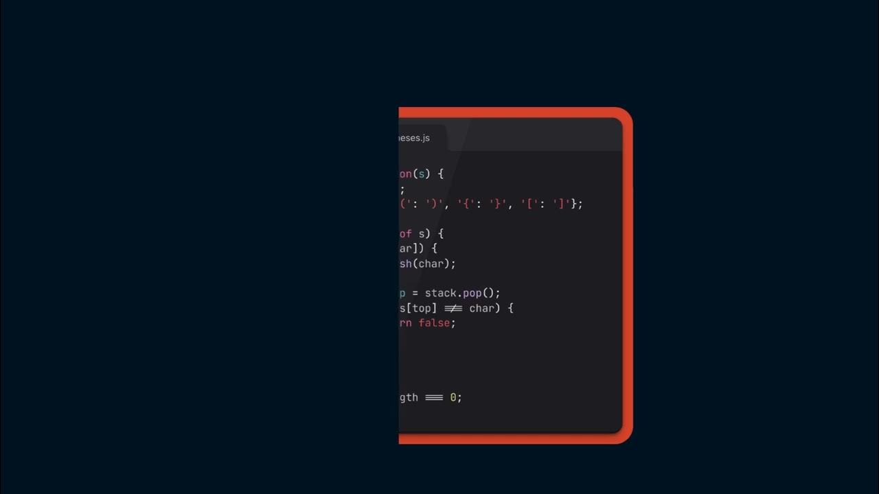 Valid Parentheses - YouTube