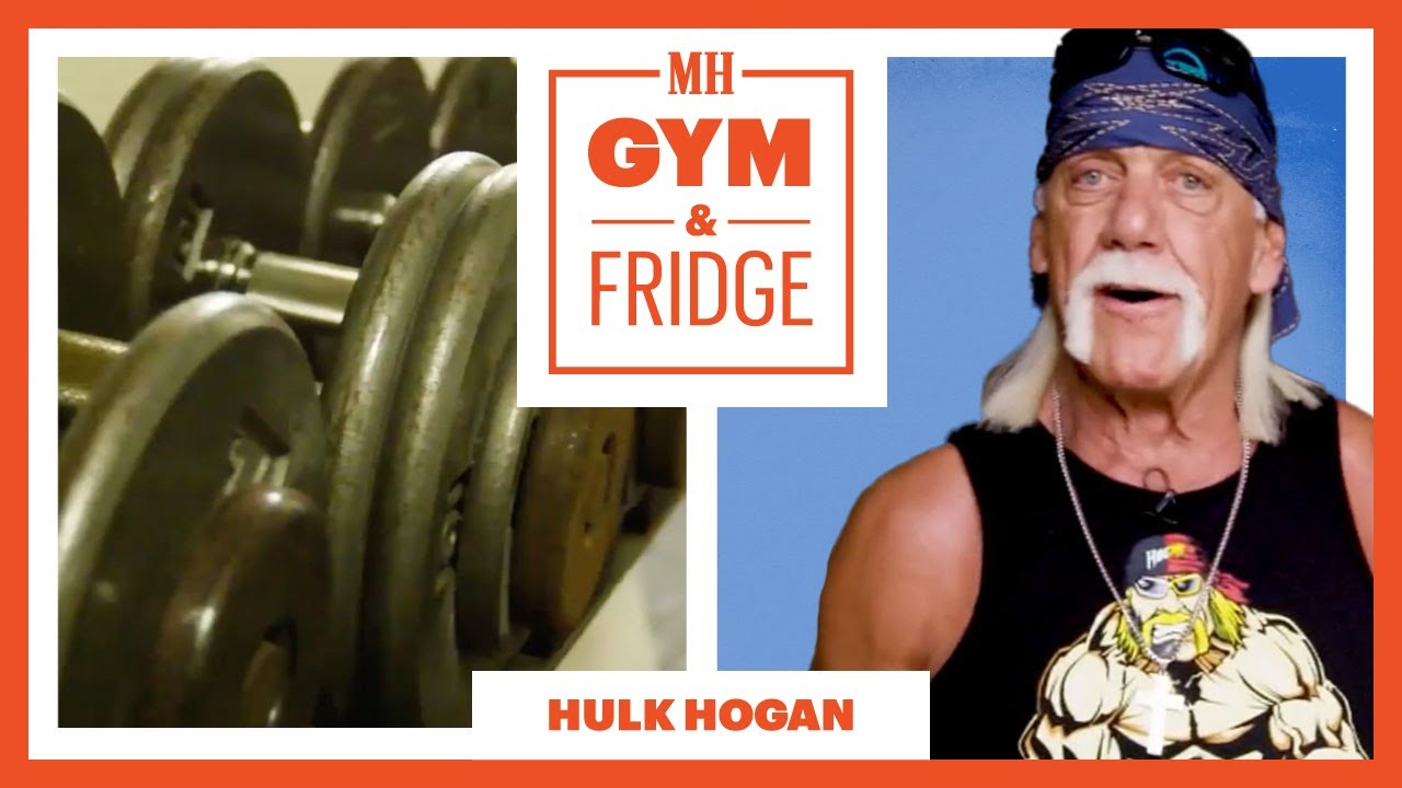 Hulk Hogan Shows Off His Gym & Fridge | Gym & Fridge | Men's Health ...