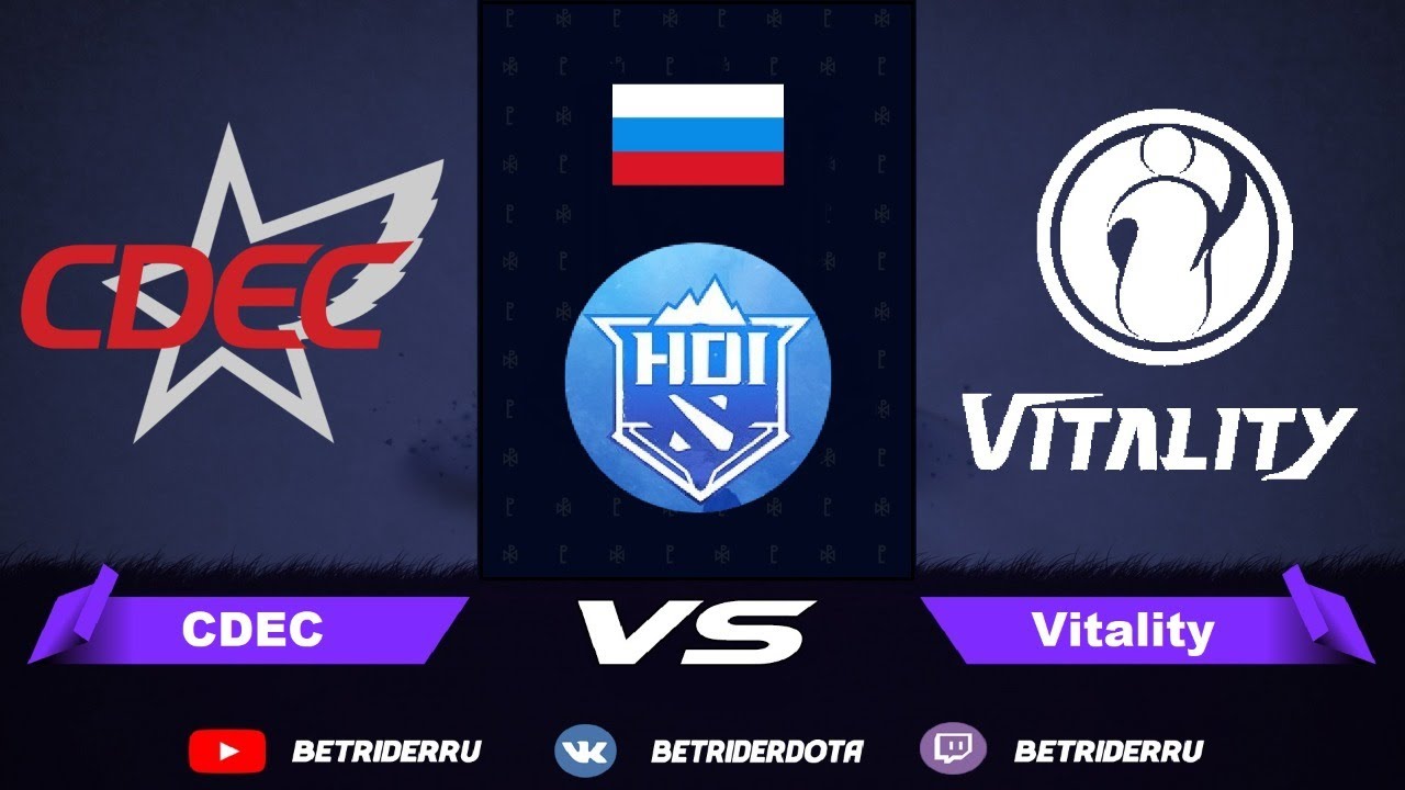 🔴CDEC vs IG vitality [RU] HDI Huya Dota 2 Invitational |Bo3| igv - YouTube